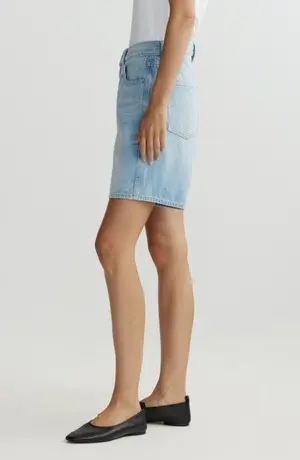 DL1961 Taylor High-waisted Relaxed Denim Shorts - Prairie