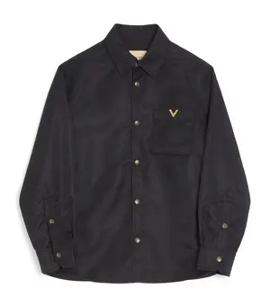 Valentino Garavani Technical Vgold Overshirt