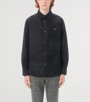 Valentino Garavani Technical Vgold Overshirt