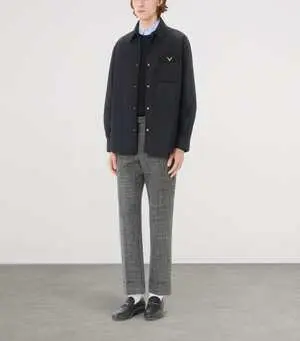 Valentino Garavani Technical Vgold Overshirt