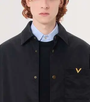 Valentino Garavani Technical Vgold Overshirt