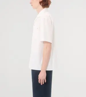 Valentino Garavani Cotton Vgold Shirt - White