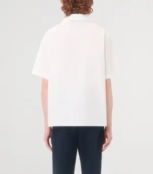 Valentino Garavani Cotton Vgold Shirt - White