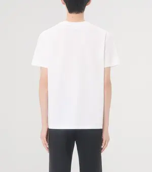 Valentino Garavani Cotton Vgold T-shirt - White