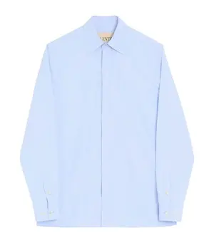 Valentino Garavani Spread Collar Shirts For Men