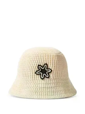 Claudie Pierlot Crochet Bucket Hat - Neutrals