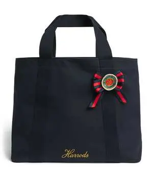 Harrods Gold Tone Totes