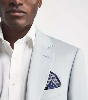Eton Silk Floral Pocket Square