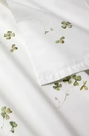 CHRISTY Clover Romantic Floral Striped Reversible Sheet Set Bundles