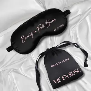 VIE EN ROSE Beauty Sleep Mask - Black