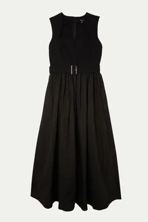 Karen Millen Square Neck Belted Maxi Dress