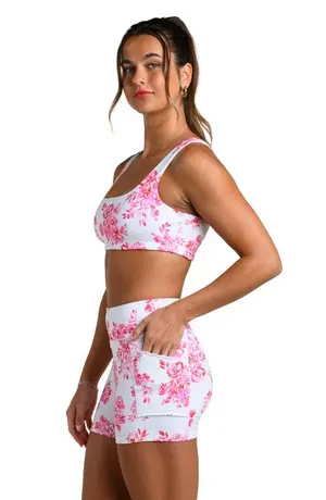 La Blanca Stretch Biker Shorts - White