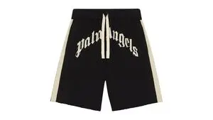 Palm Angels Wide Leg Shorts For Men