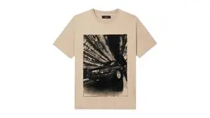 PURPLE BRAND P109cpfp226 Clean Jersey Short Sleeve Tee Shirt - Brown