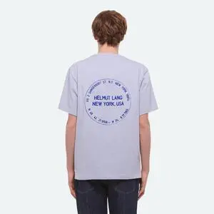 Helmut Lang Stamp Tee - Pacific