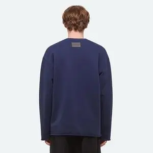 Helmut Lang Raw Hem Crewneck
