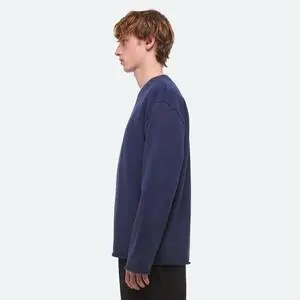 Helmut Lang Raw Hem Crewneck