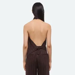 Helmut Lang Halter Scarf Top