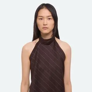 Helmut Lang Halter Scarf Top