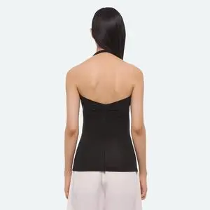 Helmut Lang Twisted Dancer Top - Black