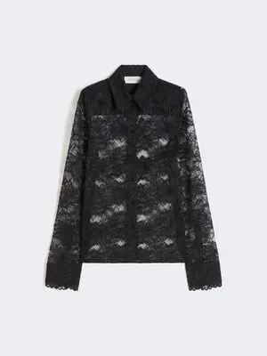 Max Mara Lace Button-up Shirt