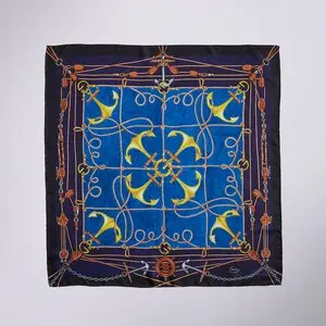 Gucci Lungomare" Printed Silk Carr
