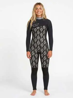 Volcom 3/2mm Modulator Chest Zip Full Wetsuit