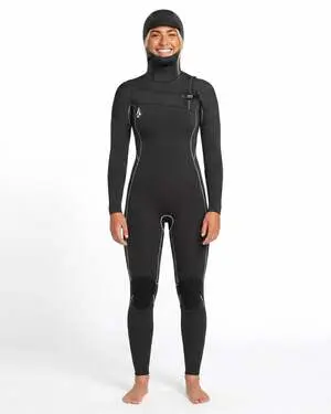 Volcom 5/4mm Modulator Chest Zip Hooded Full Wetsuit