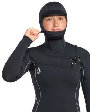 Volcom 4/3mm Modulator Chest Zip Hooded Full Wetsuit