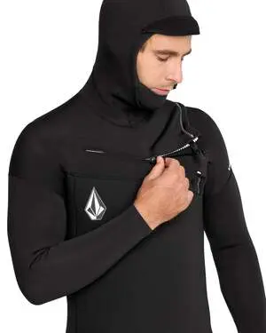 Volcom 4/3mm Hooded Chest Zip Full Wetsuit