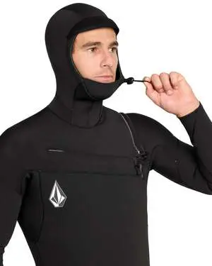 Volcom 4/3mm Hooded Chest Zip Full Wetsuit