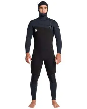 Volcom 5/4/3mm Modulator Hooded Chest Zip Full Wetsuit