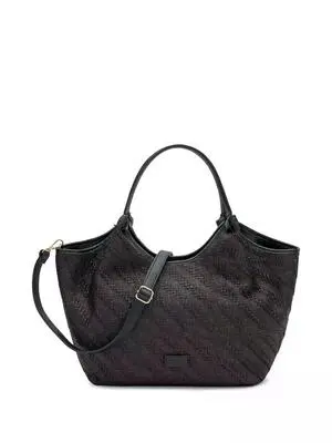 FRAU Herringbone-effect Tote Bag