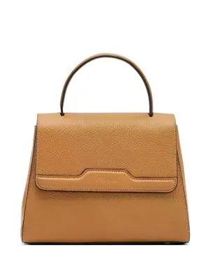 FRAU Logo-debossed Tote Bag - Brown