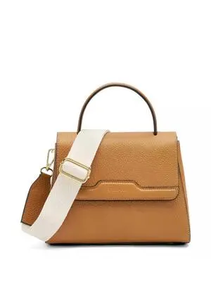 FRAU Logo-debossed Tote Bag - Brown