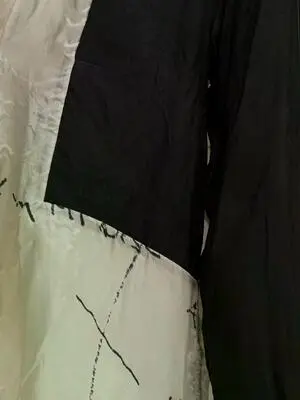Rick Owens Graphic-print Panelled Shirt