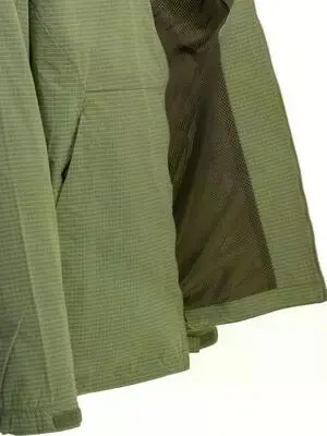 GOLDWIN Grid-pattern High-neck Windbreaker