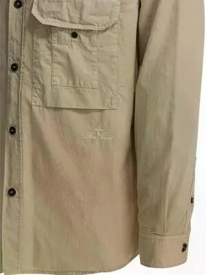 Stone Island Logo-embroidered Shirt