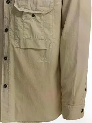 Stone Island Logo-embroidered Shirt
