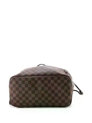 LOUIS VUITTON Neverfull Damier Mm Tote Bag - Brown