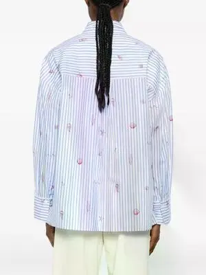 PENNYBLACK Embroidered Striped Shirt