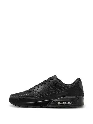 Nike Max 90 Premium Lace-up Sneakers - Black