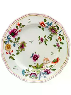 GINORI 1735 Granduca Coreana Porcelain Plate - Neutrals