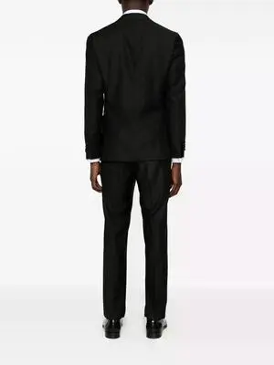 Boglioli Satin-trim Peak-lapel Suit