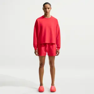 Nike 24.7 Impossiblysoft Dri-fit Mid-rise Loose 4" Shorts - Red