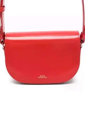 A.p.c. Small Leather Bag - Red