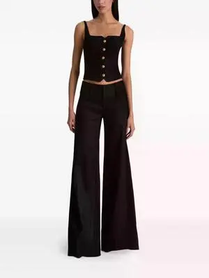 Alice + Olivia Olivia Wide-leg Trousers - Black