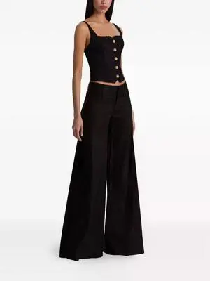 Alice + Olivia Olivia Wide-leg Trousers - Black