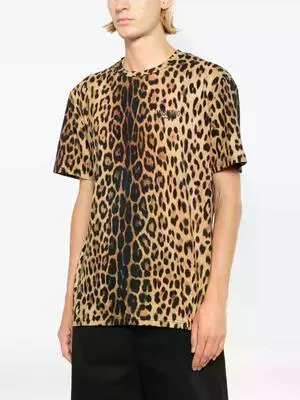 Moschino Leopard-print T-shirt