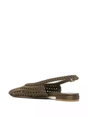 STUART WEITZMAN Woven Slingback Pumps